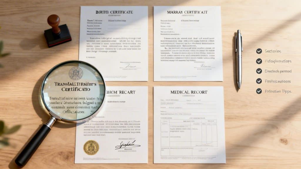 7 Certified Translation Sample Examples to Guide You in 2026