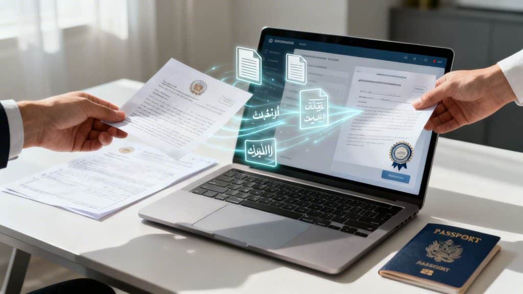 A Practical Guide to Online Document Translation Services for Official Use